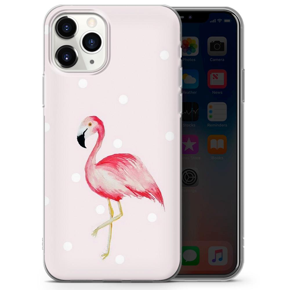 Pink Flamingo Phone Case Tropical Bird Cover for iPhone 15,14,13,6,7,8 ...