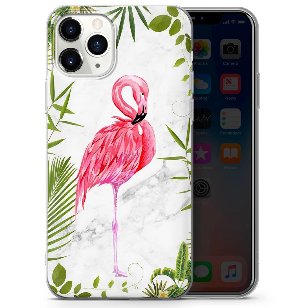Pink Flamingo Phone Case Tropical Bird Cover for iPhone 15,14,13,6,7,8 ...