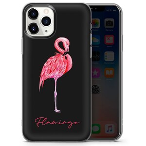 Pink Flamingo Phone Case Tropical Bird Cover for iPhone 15,14,13,6,7,8 ...