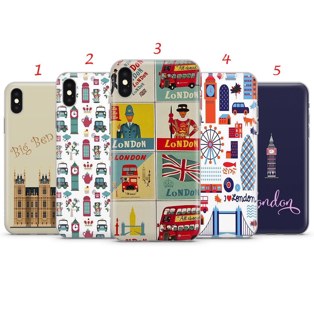Britain Phone Case London Cover for iPhone 15,14,13,6,7,8,se2020,11,12 ...