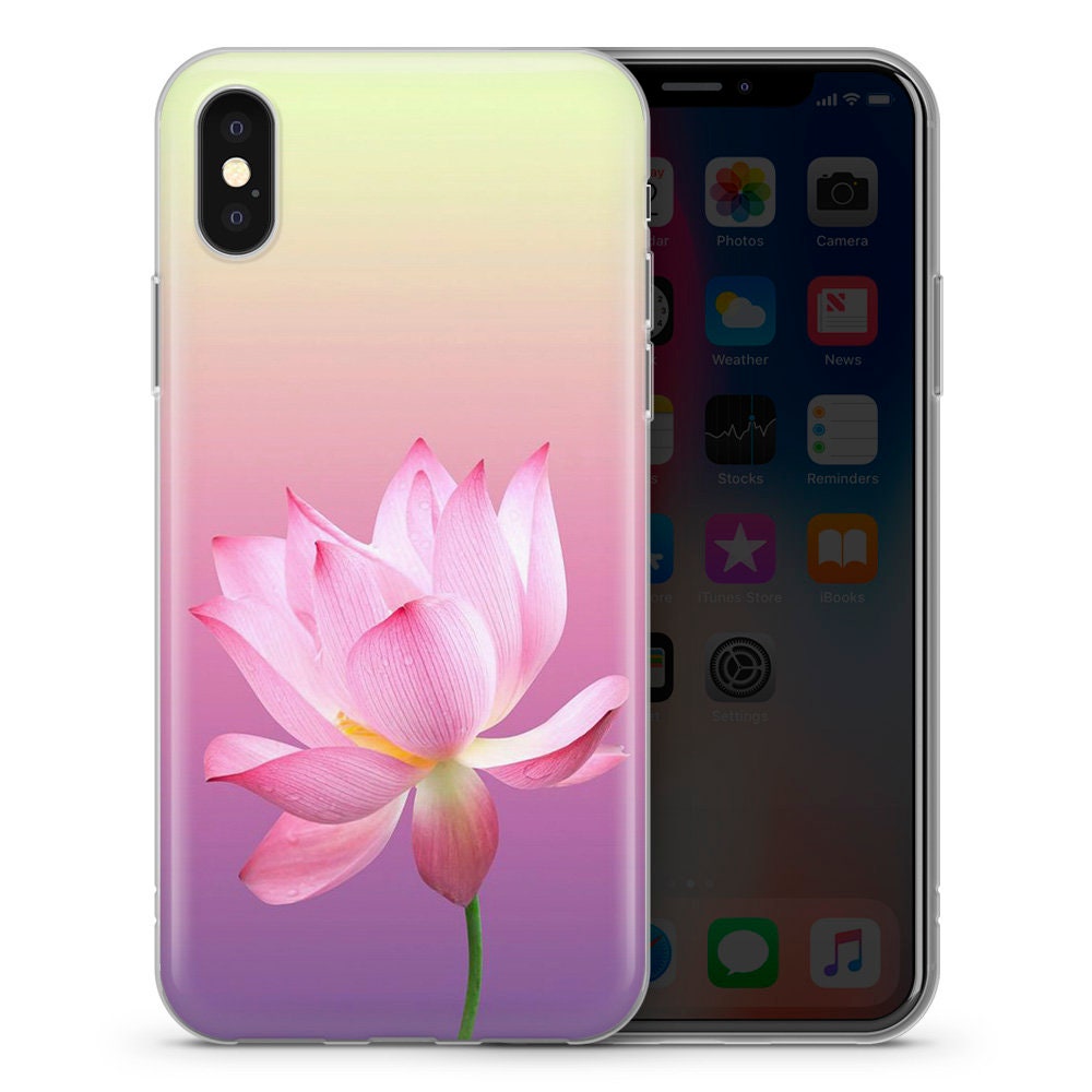 Lotus Flowers Phone Case Pink Case for Iphone - Etsy