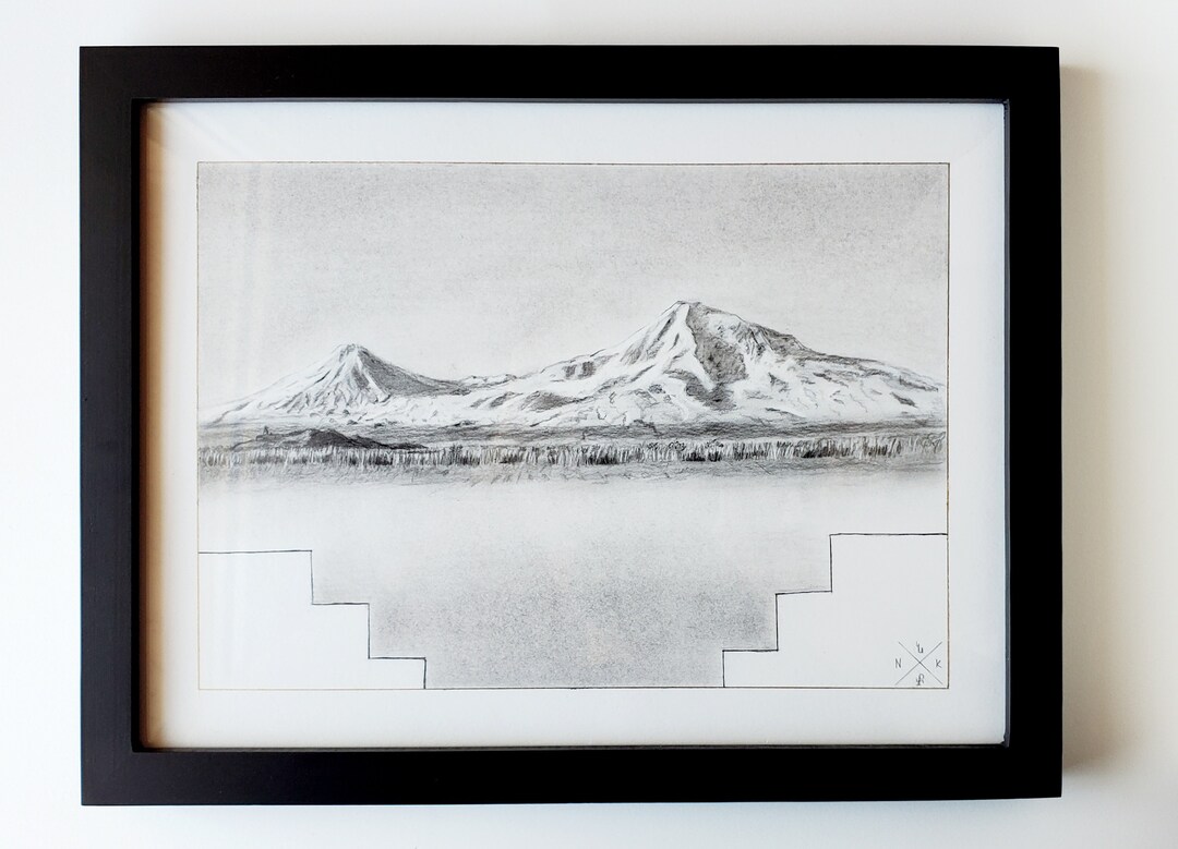 Mt. Ararat | Armenian Art | Armenian Artist | Landscape Art | Landscape ...