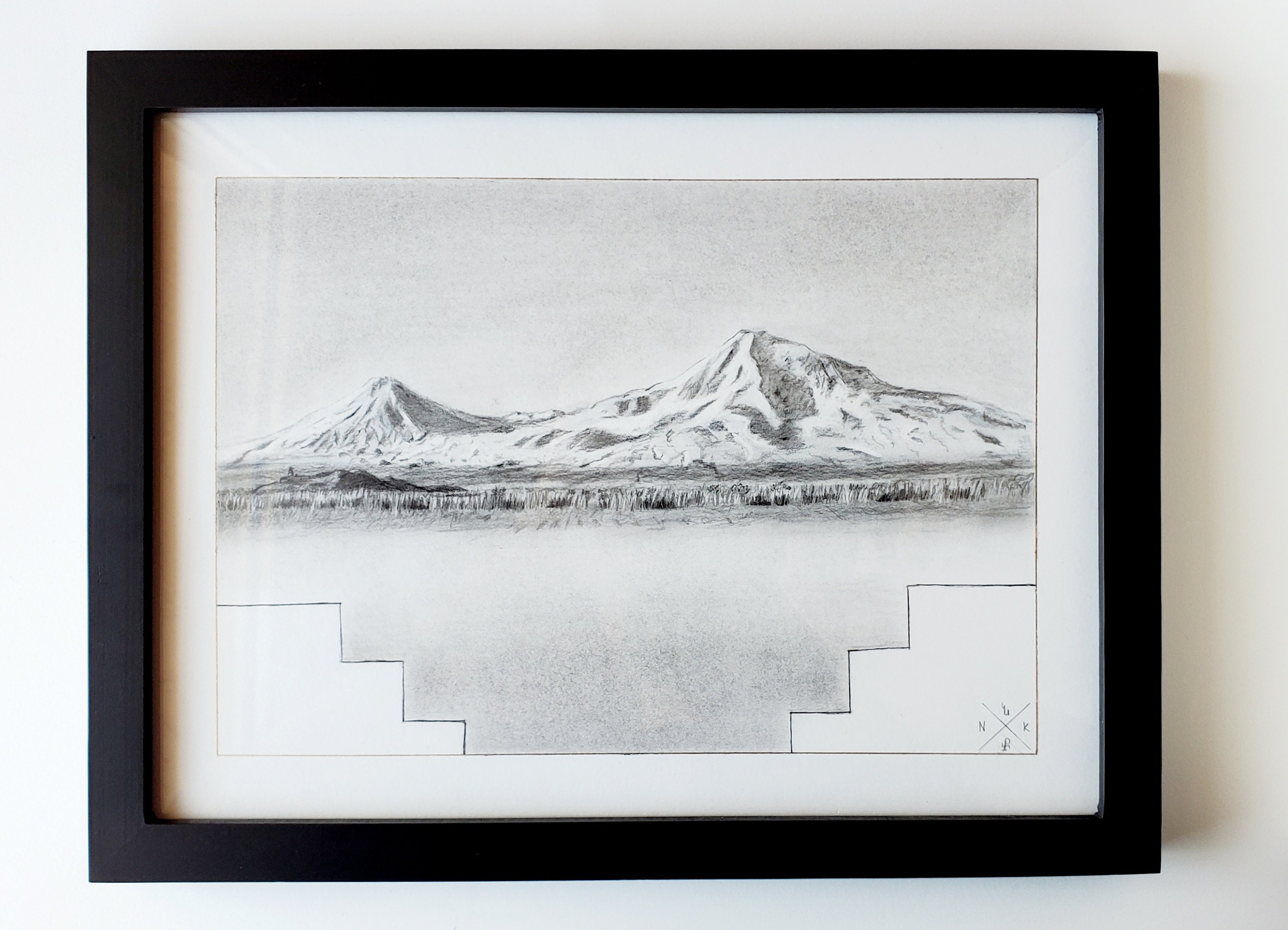 Mt. Ararat | Armenian Art | Armenian Artist | Landscape Art | Landscape ...