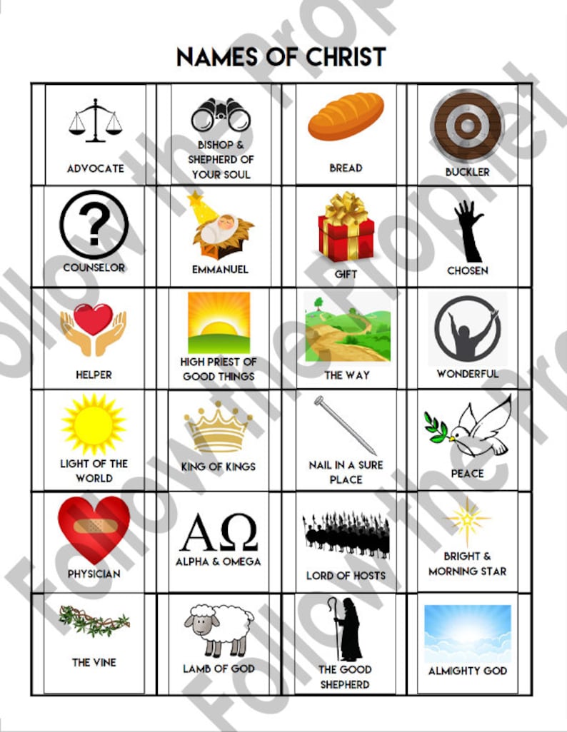 Names of Christ: an LDS Christmas Advent Countdown [based on the Book ...