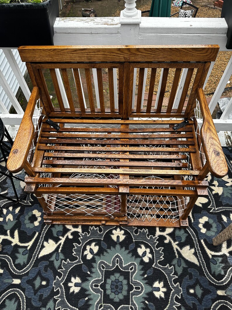 Wooden Lobster Trap Bench/chair - Etsy