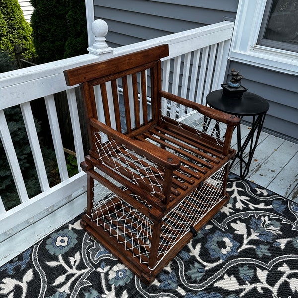 Wooden Lobster Trap - Etsy