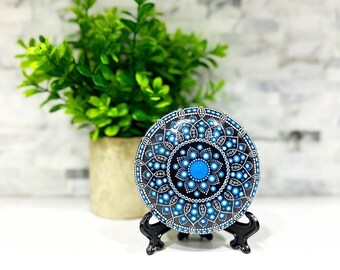 Hand Painted Dot Stone - Etsy