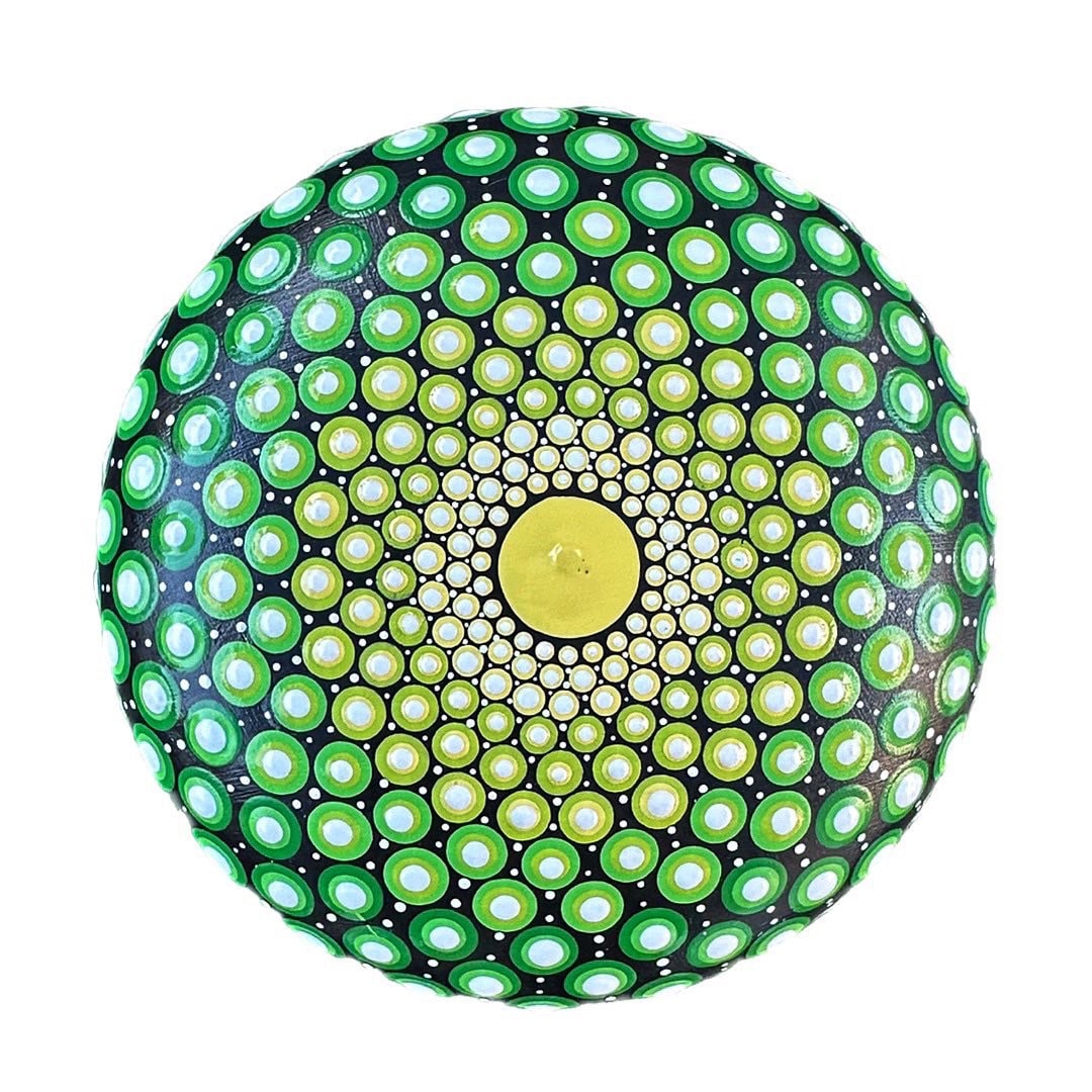 Hand Painted Dot Stone - Etsy