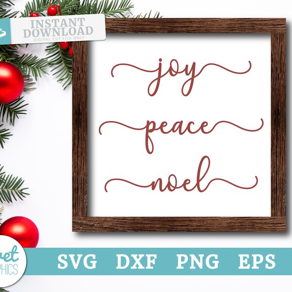 Joy Christmas Sign - Etsy