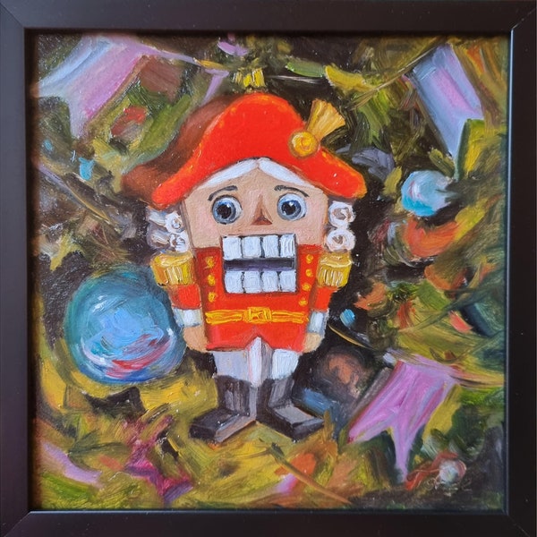 Nutcracker Painting - Etsy
