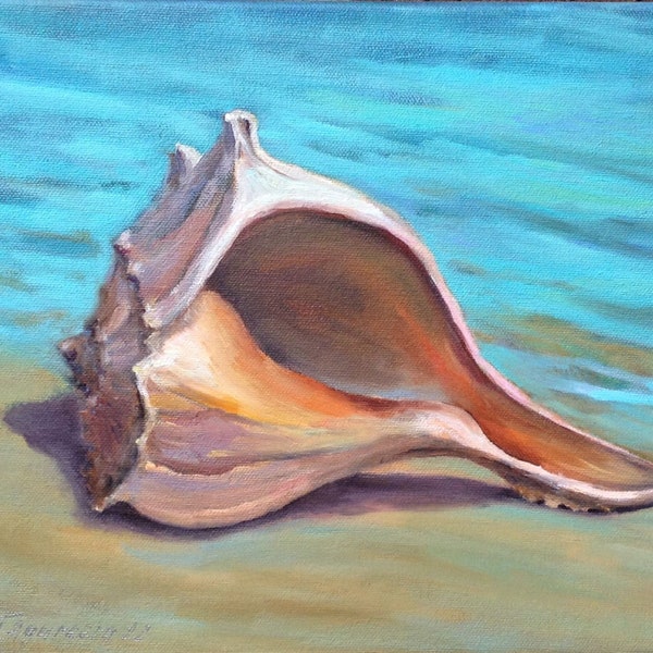 Seashell Painting - Etsy