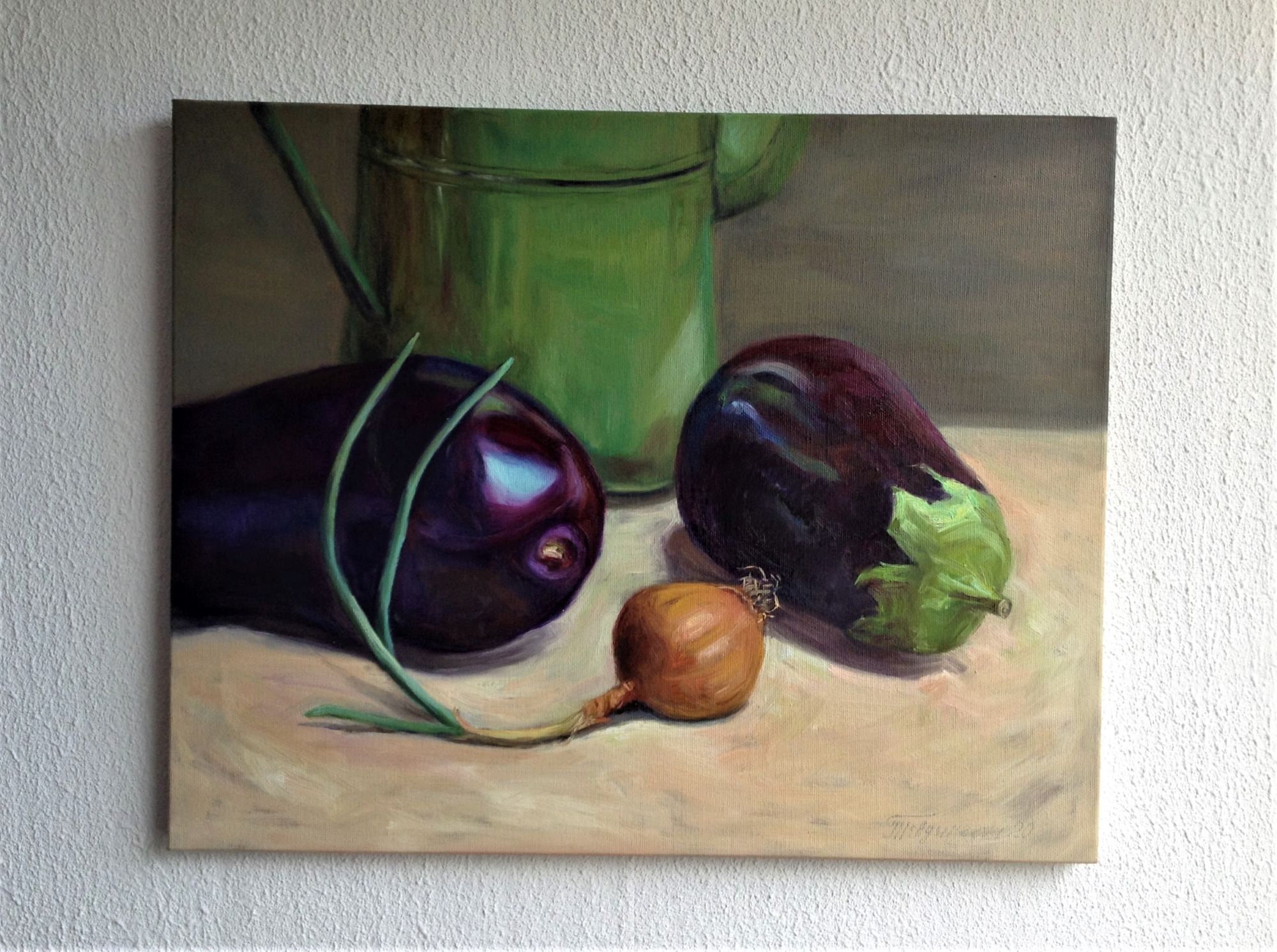 Vegetable Painting Original Canvas Art Still Life Cooking - Etsy