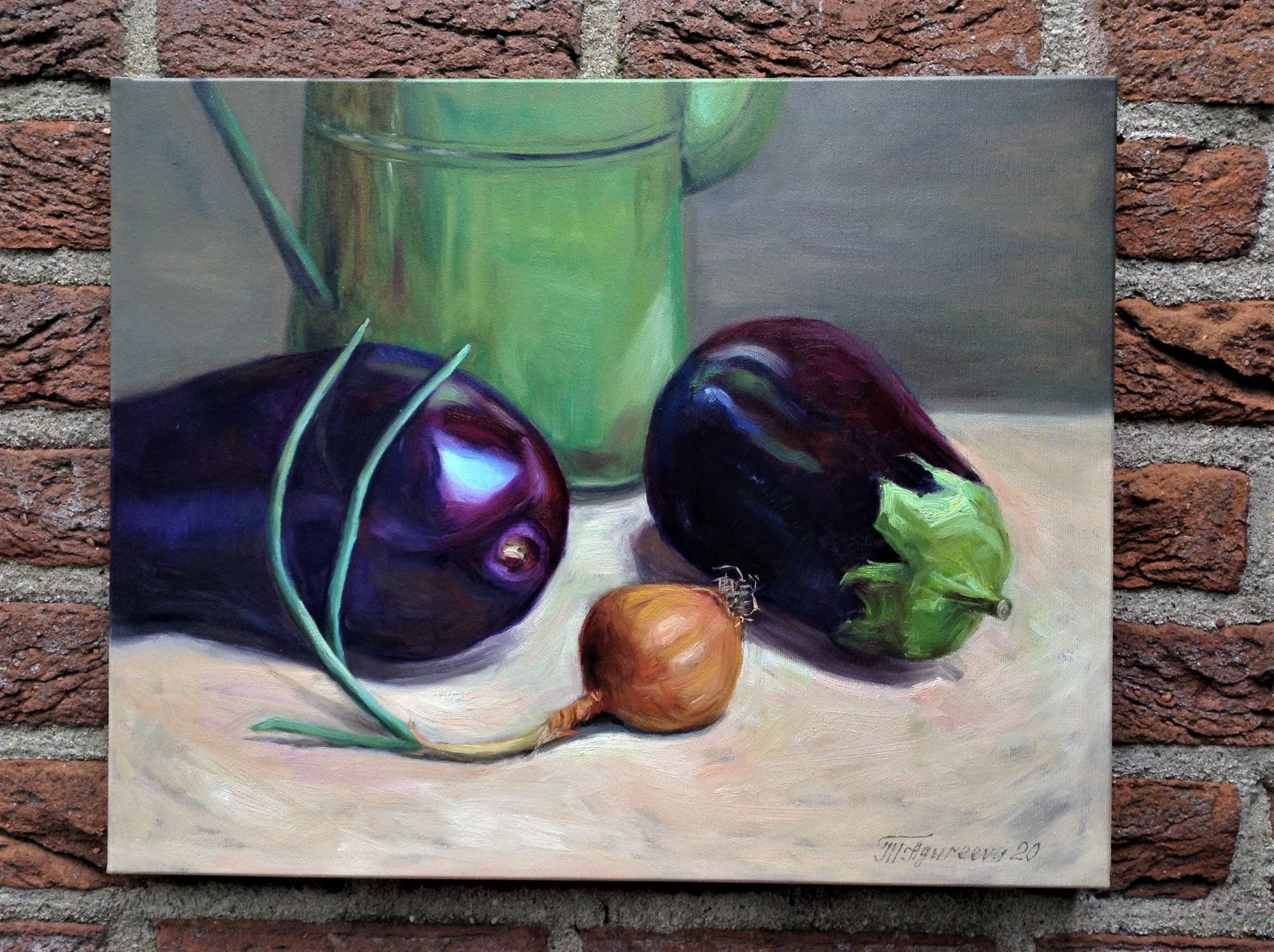 Vegetable Painting Original Canvas Art Still Life Cooking - Etsy