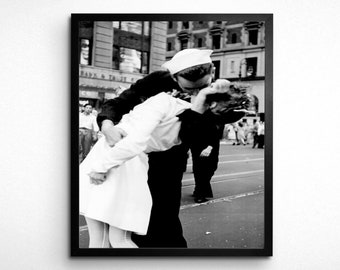 Oversized Poster Kiss - Etsy