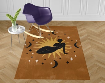 Large Half Moon Rug - Etsy