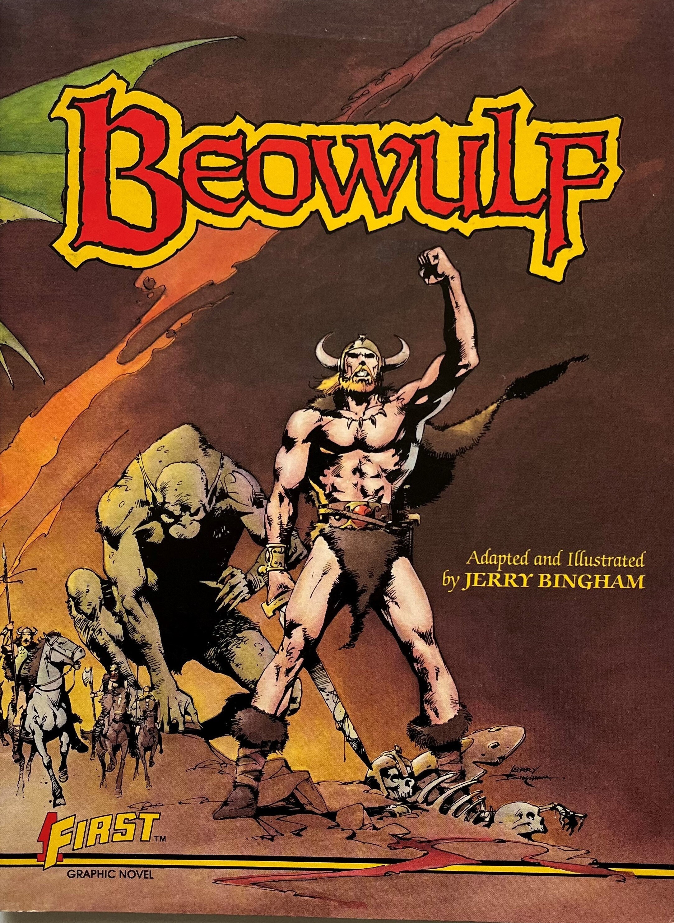 First Comics Graphic Novel-beowulf Issue One (first) 1984 - Etsy