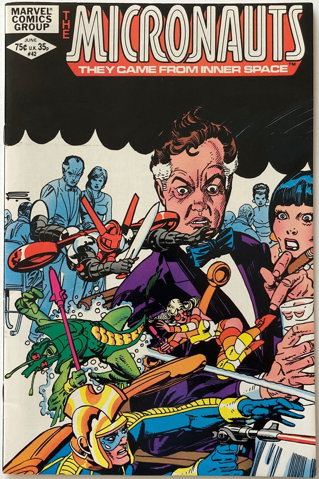 Micronauts marvel Vol 1 Issue 42 June 1982 - Etsy Canada