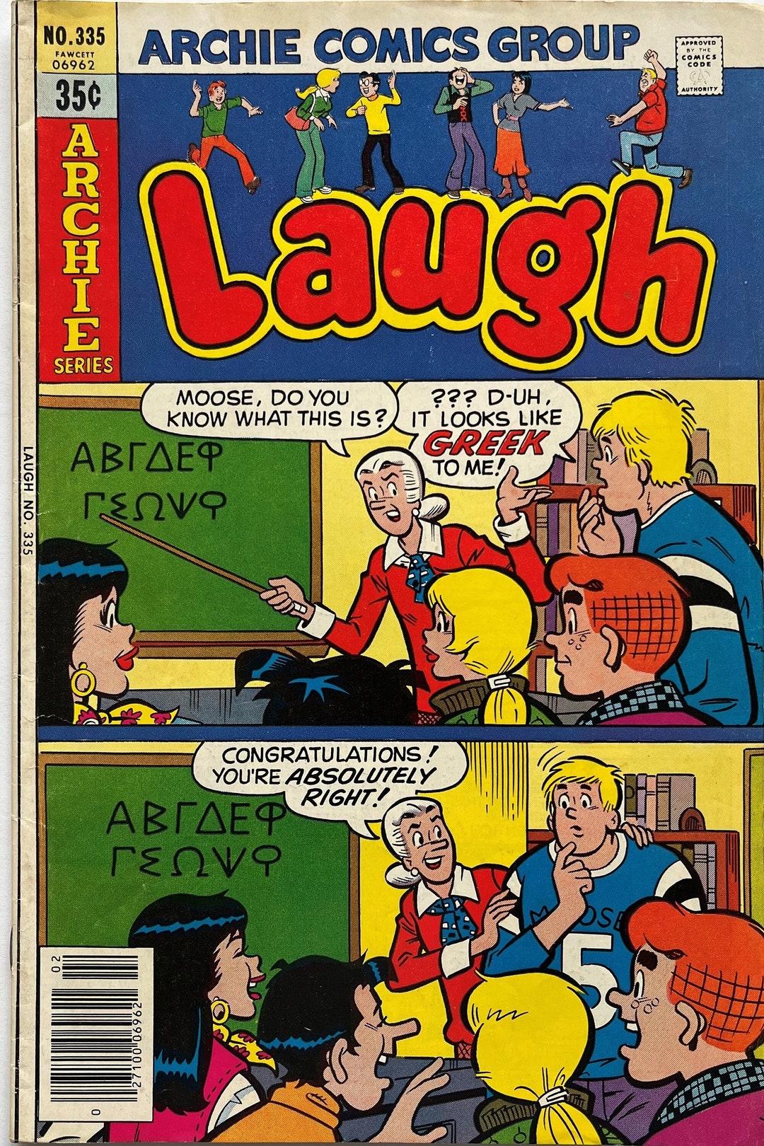 Laugh (archie) Issue# 335 Feb 1979 - Etsy