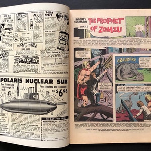 Mighty Samson gold Key Issue 13 Feb 1968 - Etsy Canada