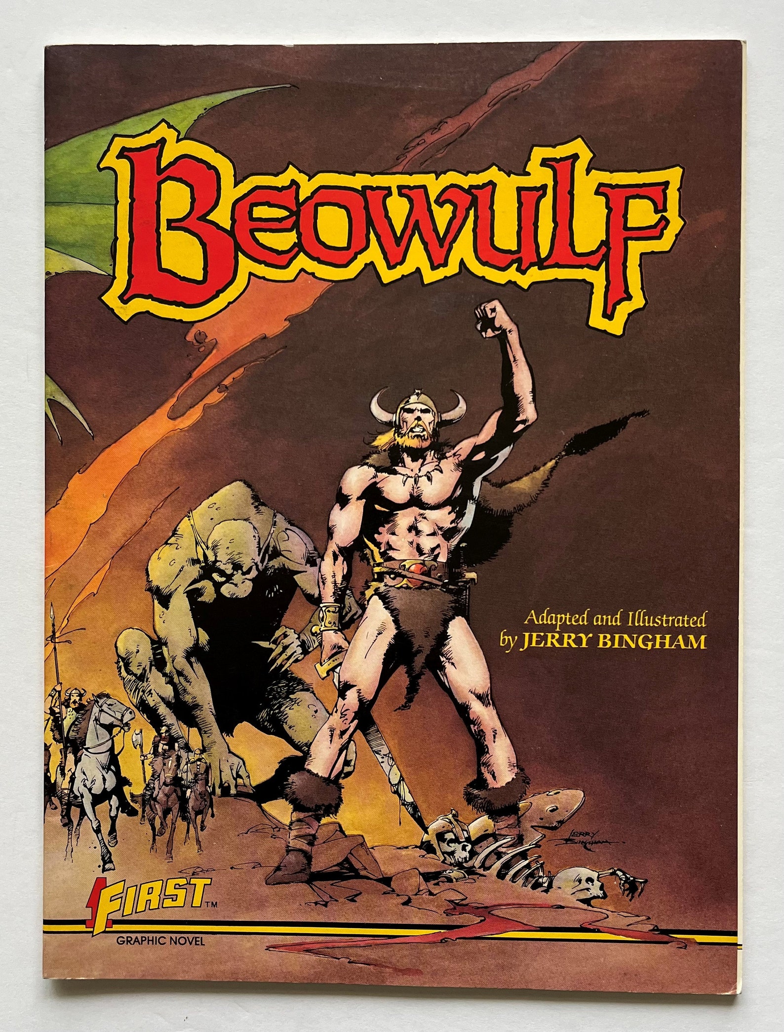 First Comics Graphic Novel-beowulf Issue One (first) 1984 - Etsy