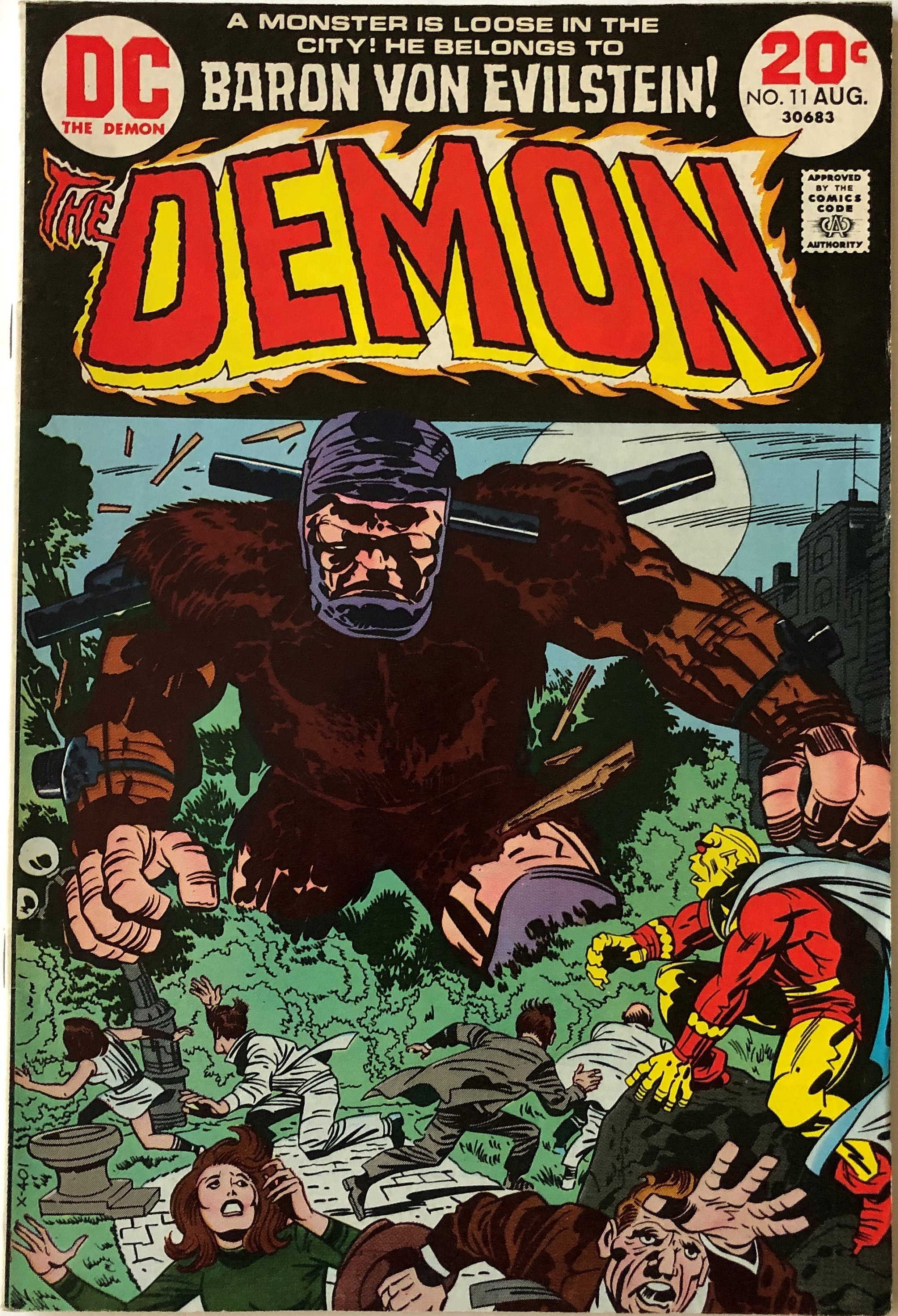 Demon the DC Vol 1 Issue 11 Aug 1973 - Etsy