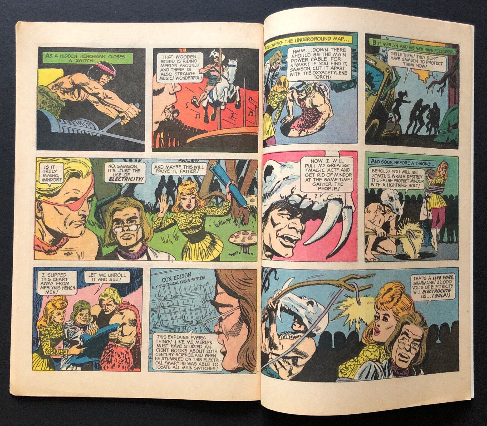 Mighty Samson gold Key Issue 13 Feb 1968 - Etsy Canada