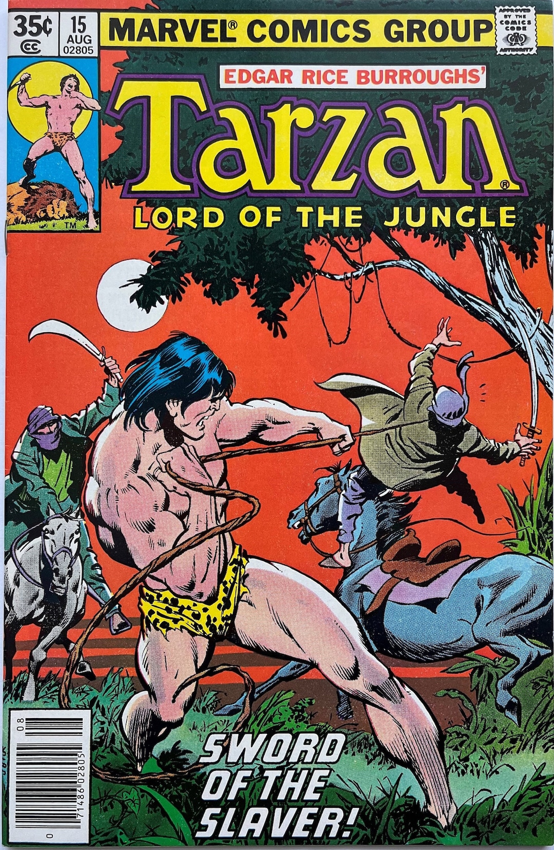 Tarzan marvel Vol 1 Issue 15 Aug 1978 - Etsy