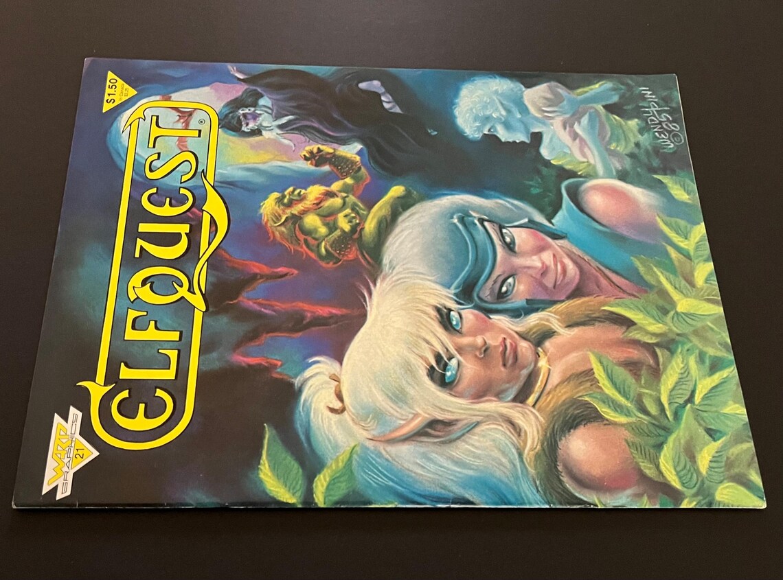 Elfquest (warp Graphics) Vol 1 Issue# 21 Feb 1985 - Etsy
