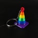 3D Printed Rainbow Traffic Cone Keychain - Etsy