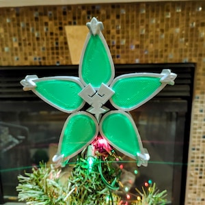 3D Printed Wayfinder Tree Topper: Choose Color - Etsy