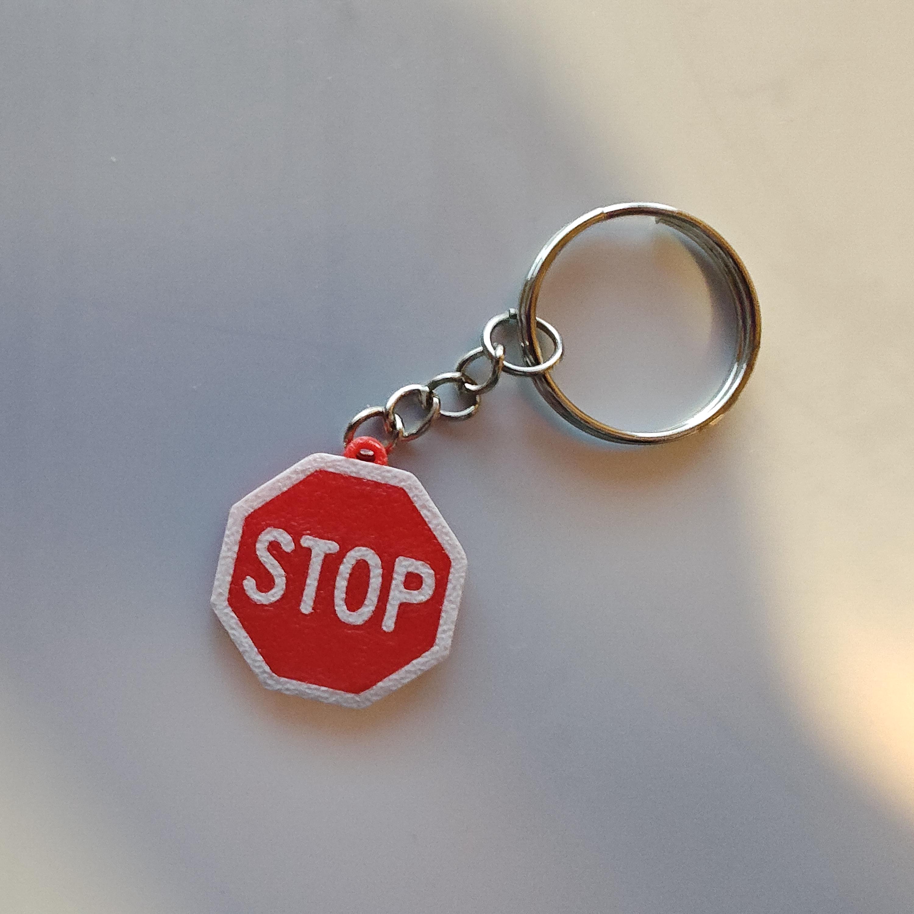 3D Printed Stop Sign Earrings - Etsy