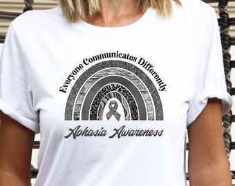 Aphasia Awareness Shirt - Etsy