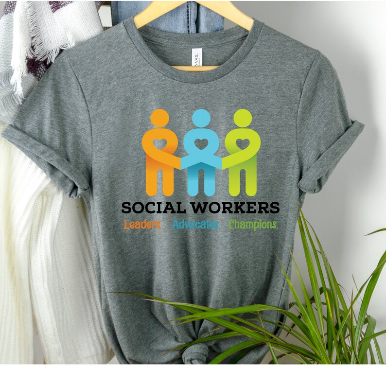 Social Worker Shirt Social Workers Leaders Advocates | Etsy