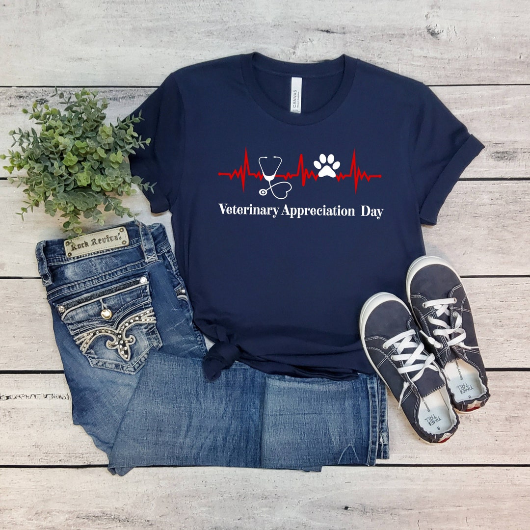 Veterinary Shirt, Veterinary Appreciation Day, Vet Tech, Veterinarian ...