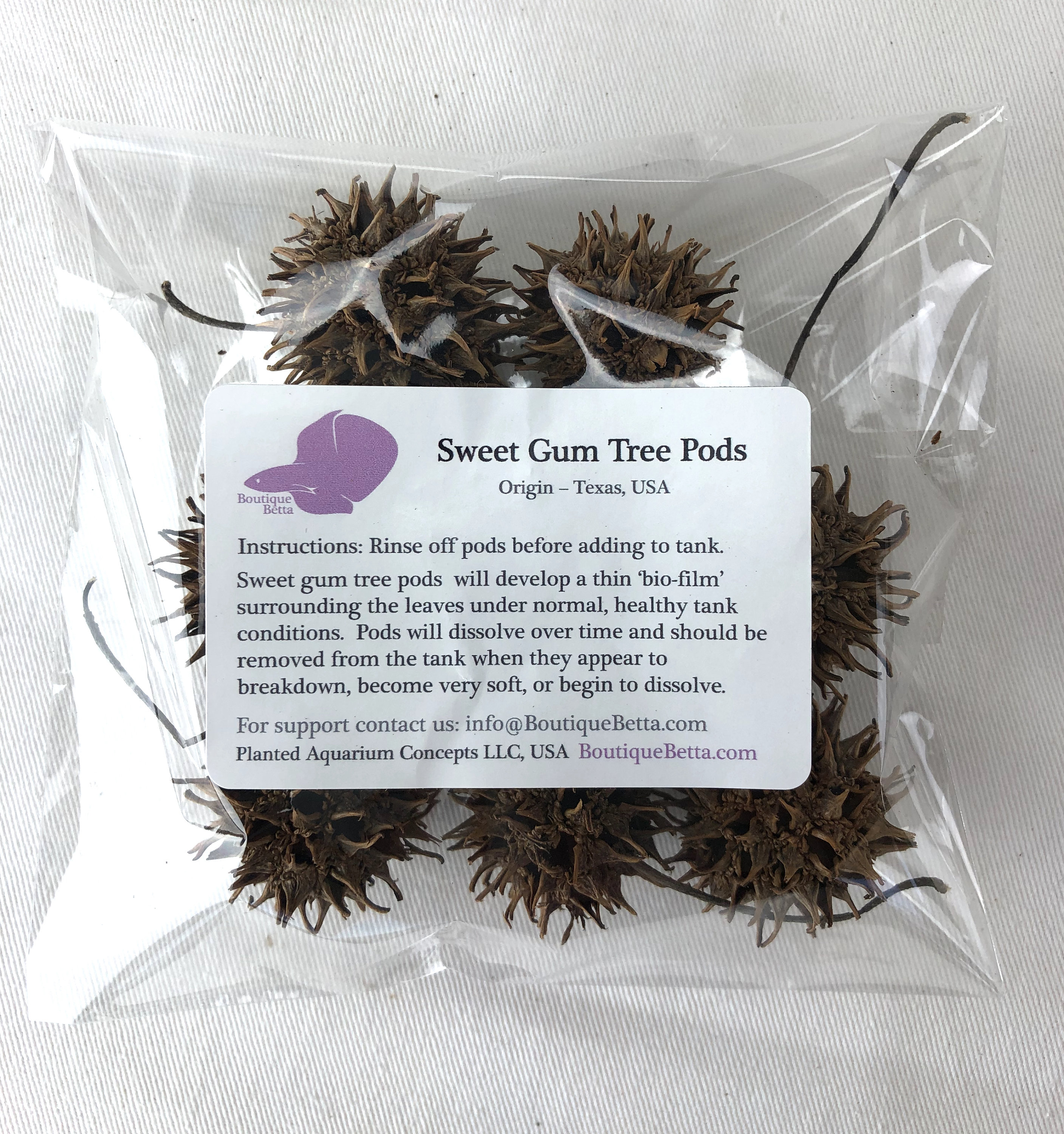 Sweet Gum Tree Pods Pack of 8 Pcs Boutique Betta Aquarium - Etsy