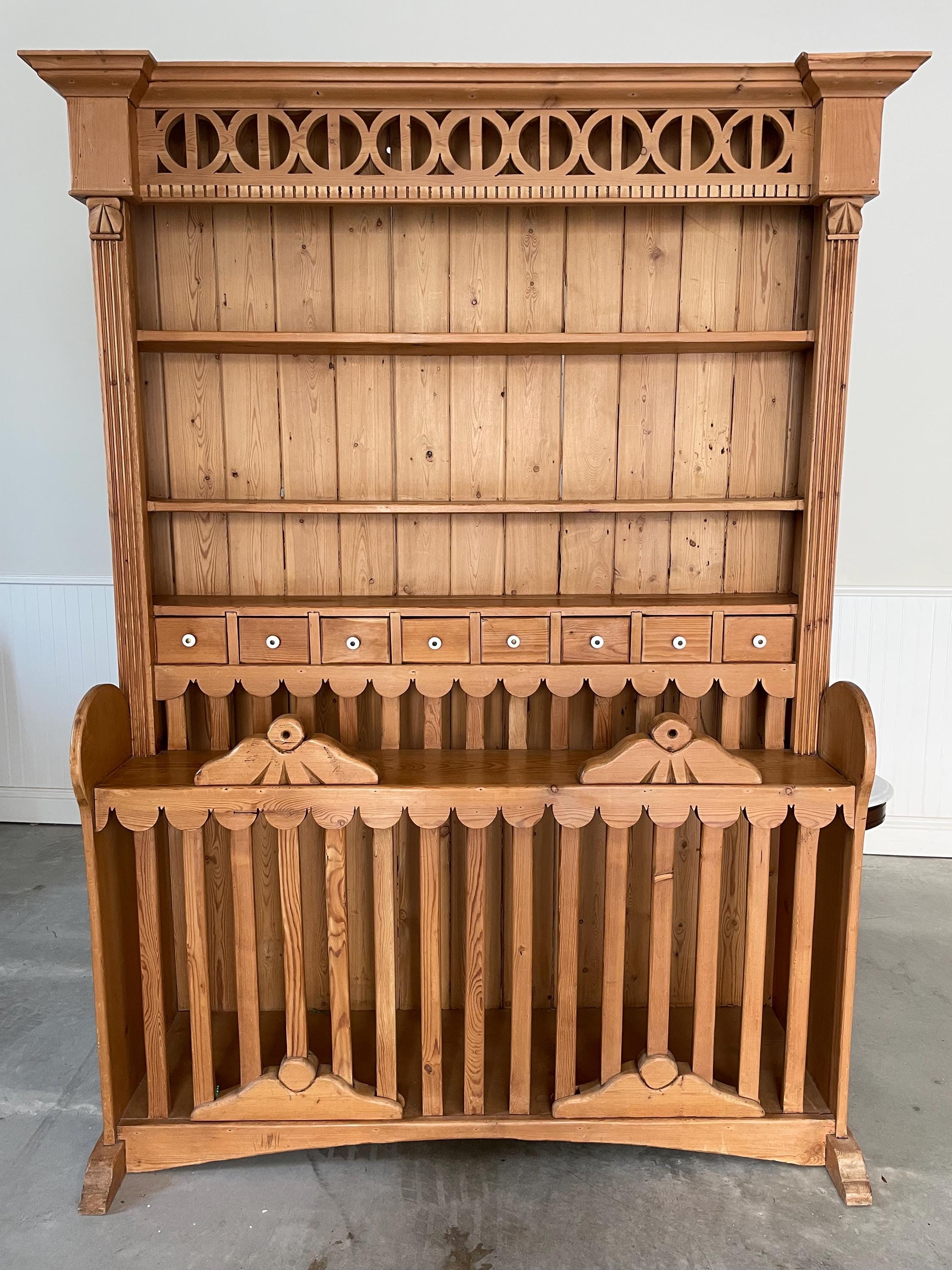 Antique 1800’s Irish Chicken Dresser - Etsy