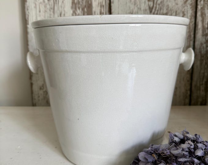 Antique Ironstone Slop Pot - Etsy