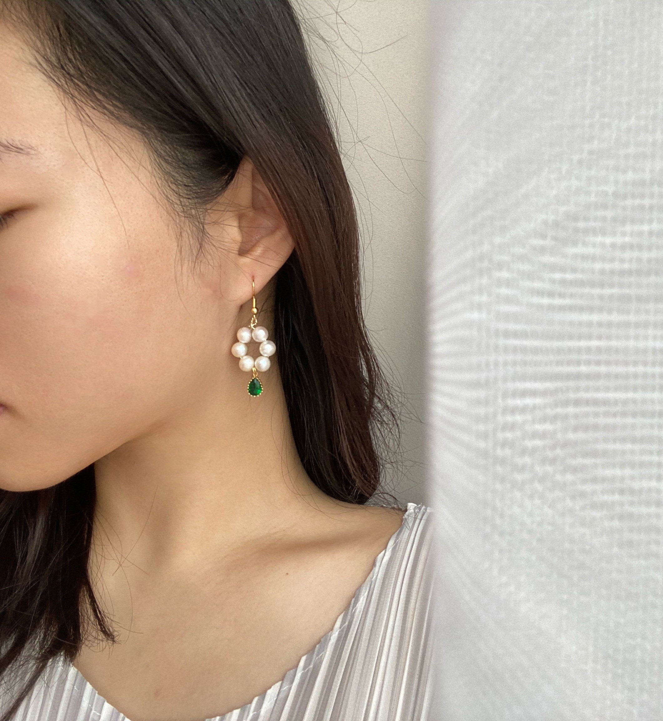 Handmade 18K Gold Wizard OZ Handmade Rhinestone Emarald | Etsy Canada