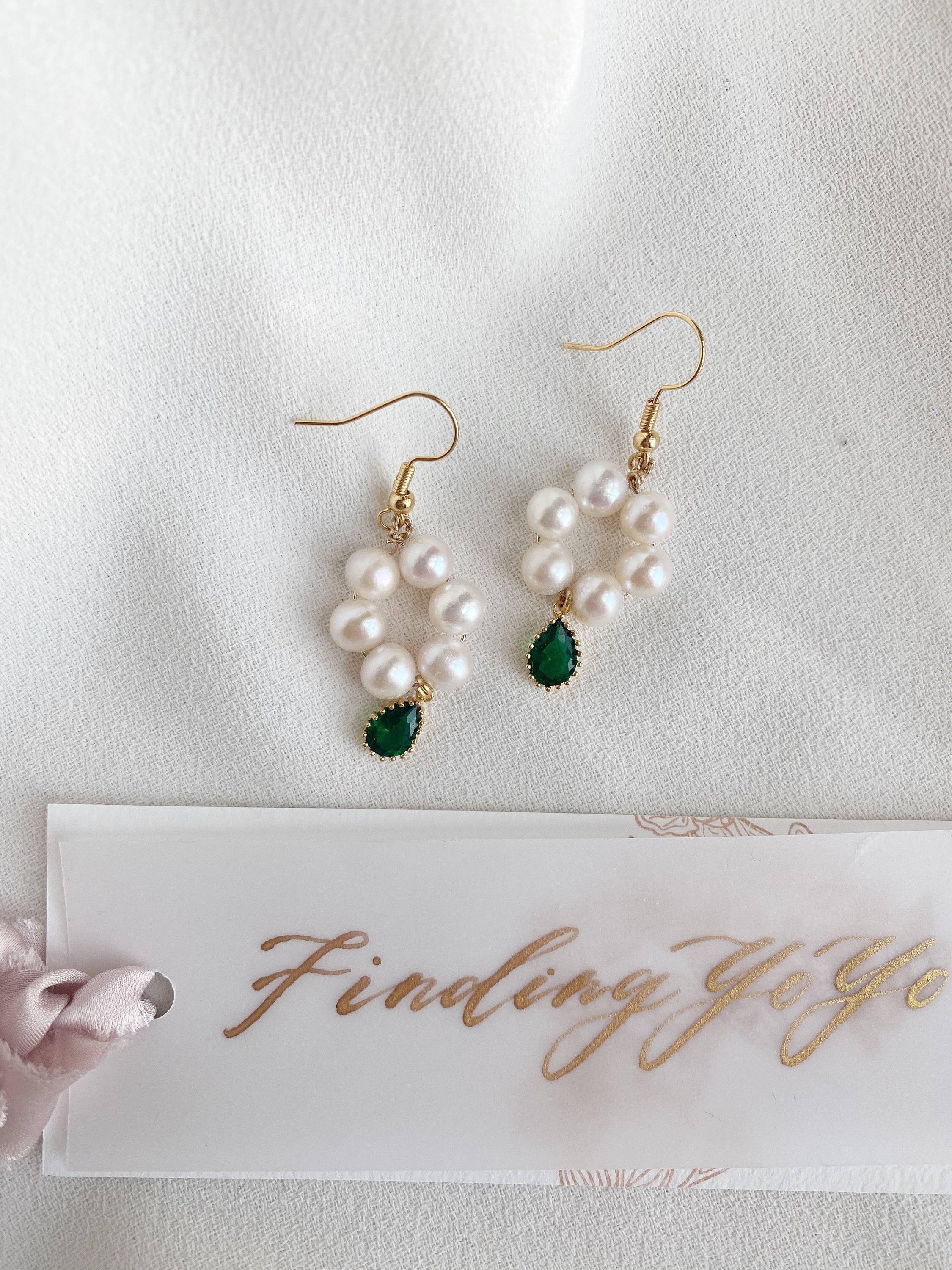 Handmade 18K Gold Wizard OZ Handmade Rhinestone Emarald | Etsy