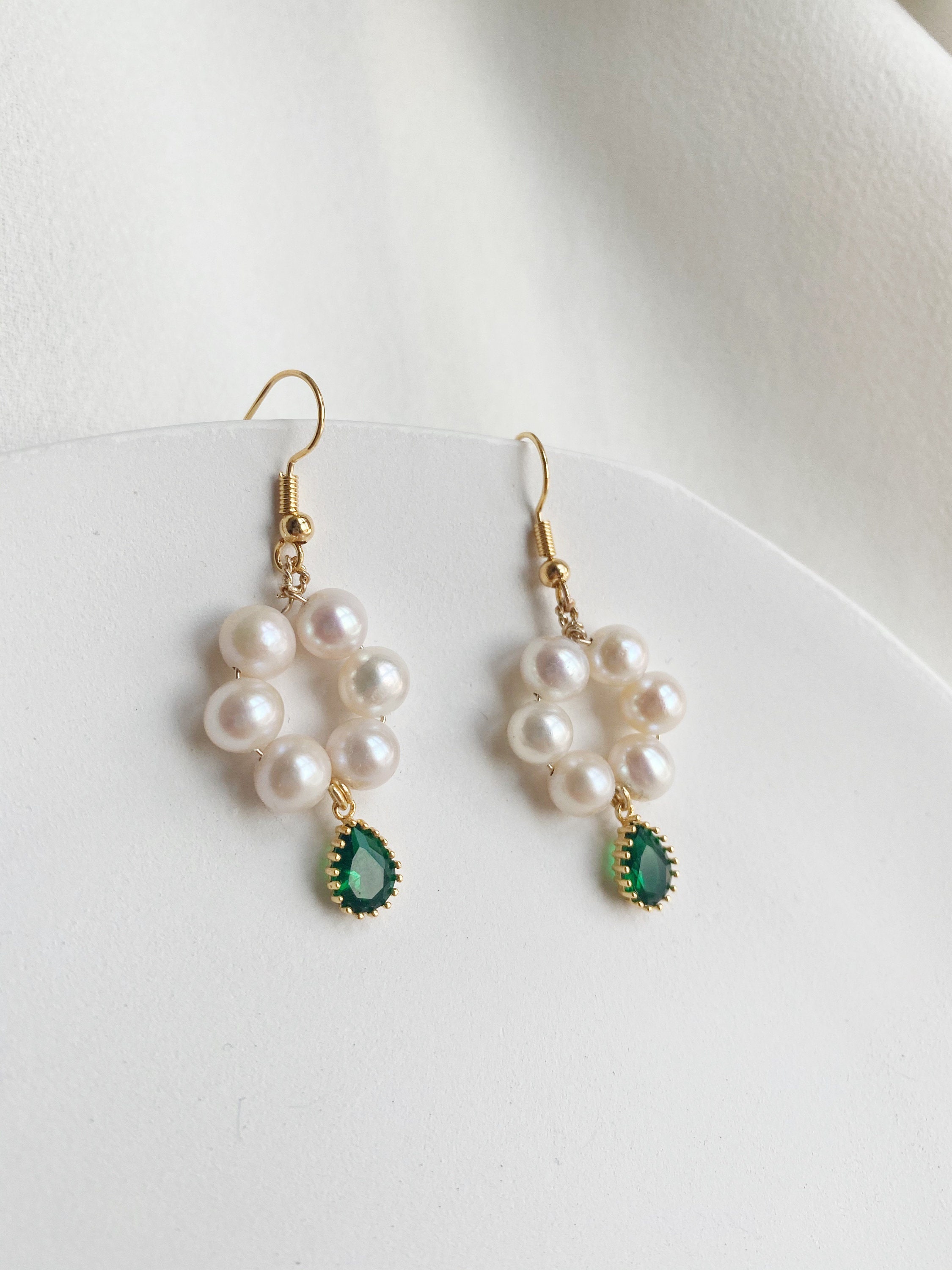 Handmade 18K Gold Wizard OZ Handmade Rhinestone Emarald - Etsy Canada