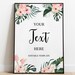 Editable Tropical Table Sign, Hawaiian, Tropical, Bridal Shower Sign ...