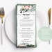 Editable Tropical Table Sign Hawaiian Tropical Bridal - Etsy