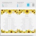 30 Editable Bridal Shower Games, Sunflower Bridal Shower Games Bundle ...