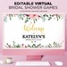 Blush Virtual Bridal Shower Games, Editable Powerpoint Bridal Shower ...