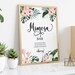 Editable Tropical Table Sign Hawaiian Tropical Bridal - Etsy