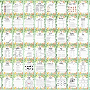 Dinosaur Baby Shower, Dinosaur Baby Shower Bundle, Baby Shower Dinosaur ...