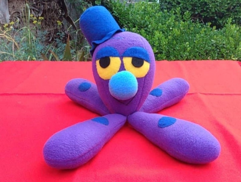 Plush Pulpi/octi Teddy 40 Cm Long Super-powered Girls - Etsy