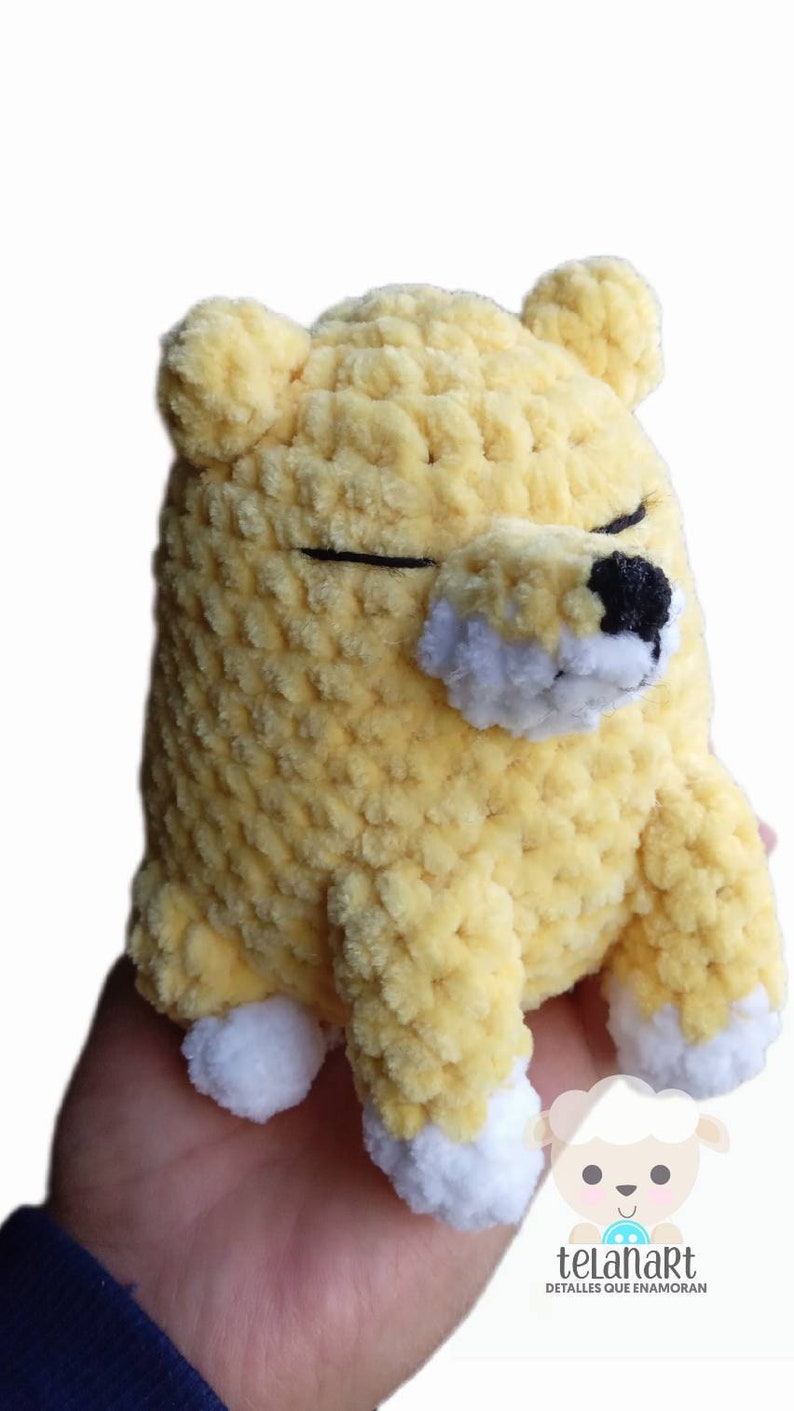 Cheems Stuffed Animal Fluffy Doge Cute Meme Doge Fabric - Etsy