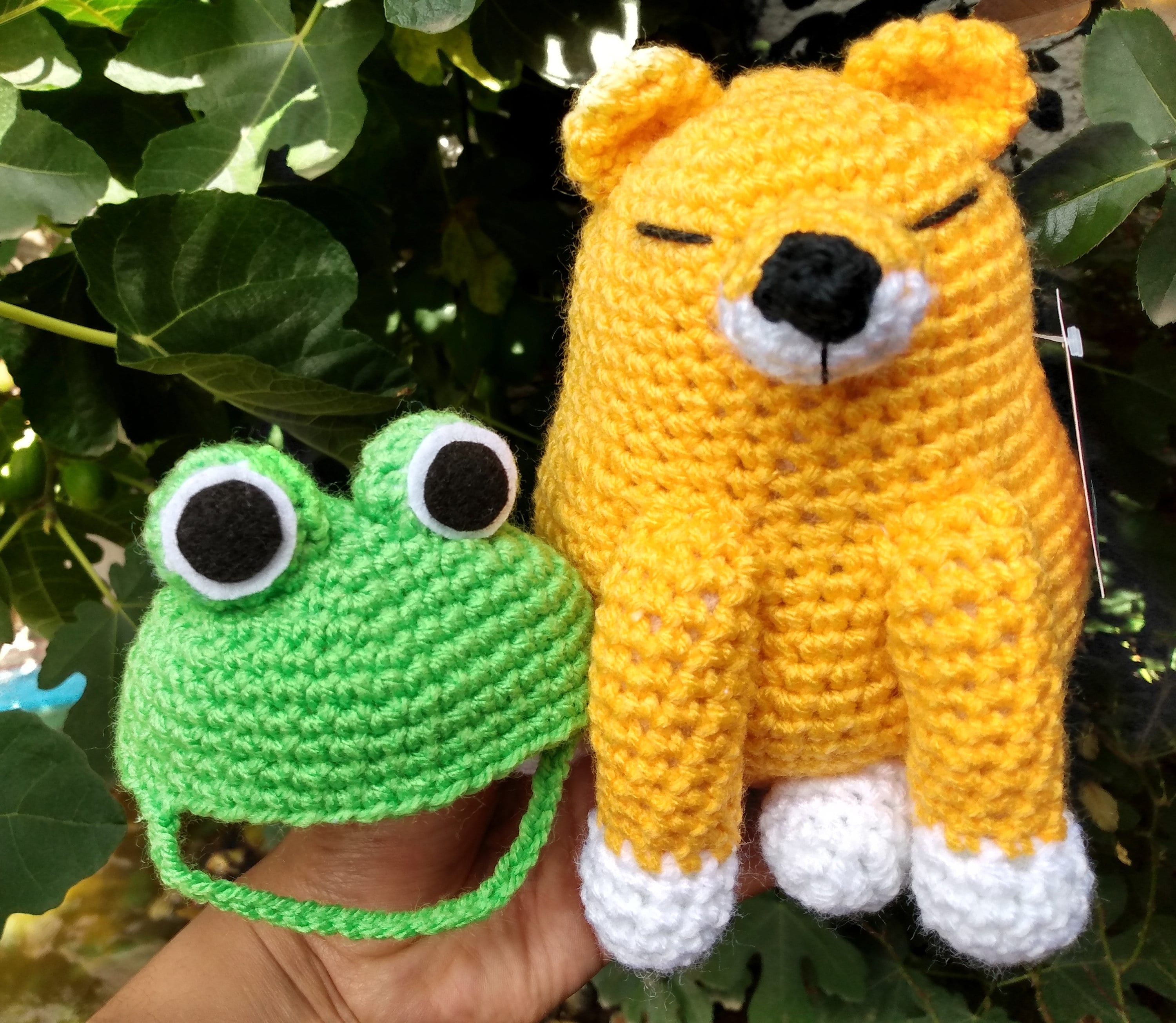 Cheems Meme Plush Toy With Hat to Choose Doge Crochet Amigurumi - Etsy