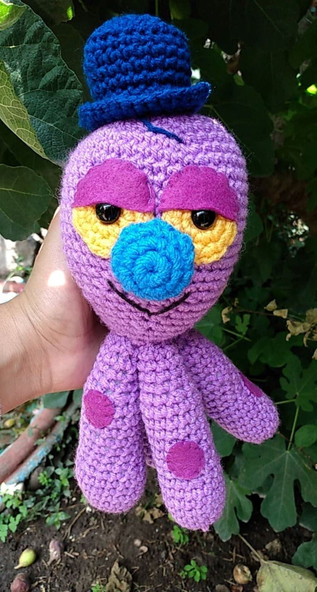 Plush Pulpi Octi From Bubble the Powerpuff Girls 20 Cm Crocheted ...